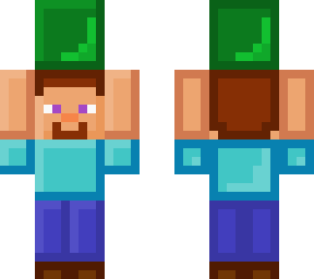 Steve Holding Block | Minecraft Skins