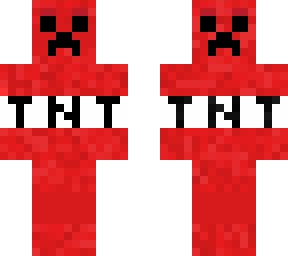 TNT creeper | Minecraft Skin