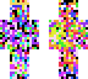 crazy skin that i wasted 10 minutes on | Minecraft Skin