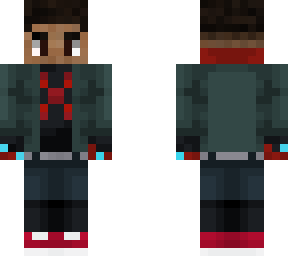 miles morales unmask | Minecraft Skin