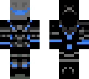 Omega skin blue | Minecraft Skin
