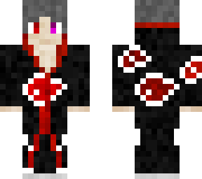 Akatsuki cloak | Minecraft Skin