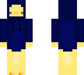 Dark blue duck | Minecraft Skin