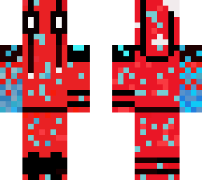 Deadpool and sans vusion | Minecraft Skin
