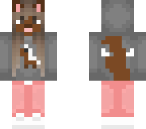 Dog Girl | Minecraft Skin