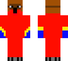 parrot youtuber | Minecraft Skins