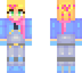 Fem Caesar Zeppeli | Minecraft Skin