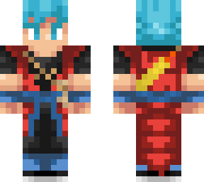 Goku Super Saiyan Blue | Minecraft Skin