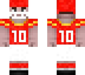 Tyreek Hill (Kansas City Chiefs) | Minecraft Skin