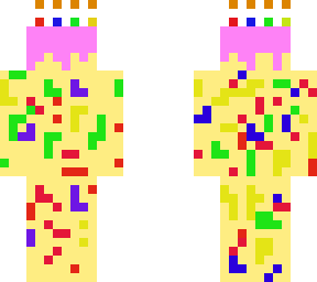 birthday cake | Minecraft Skin