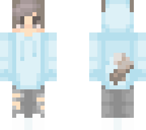 Blue wolf boy | Minecraft Skin