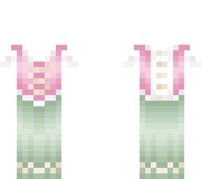 Dress Base I Spring | Minecraft Skin