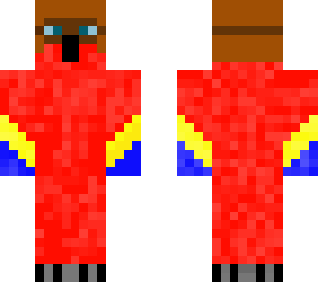 parrot youtuber | Minecraft Skins