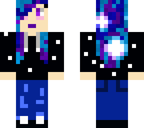 Galaxy Girl | Minecraft Skin