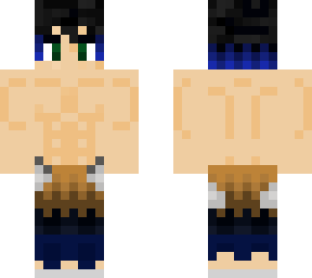 Inosuke Hashibira | Minecraft Skin
