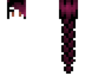 Purple Braid Hair Base | Minecraft Skin