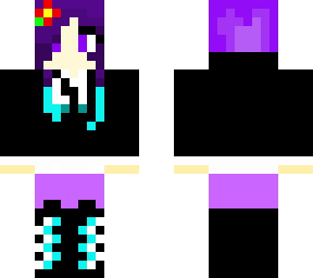 Purple glow | Minecraft Skin