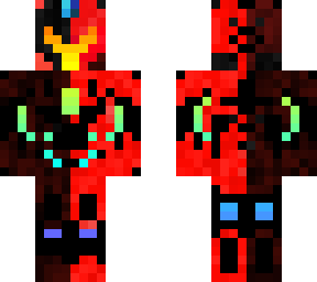 rainbow knight | Minecraft Skin