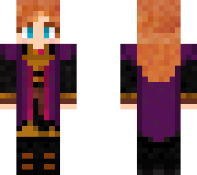 Anna Frozen II | Minecraft Skin