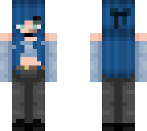 cool blue | Minecraft Skin