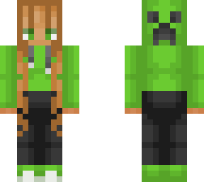 Creeper Hoodie | Minecraft Skin