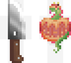 gigantamax flapple/appletun pixelart contest entry | Minecraft Skin