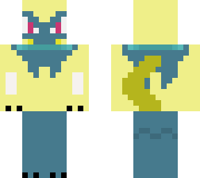 Pokemon - Shiny Riolu | Minecraft Skin