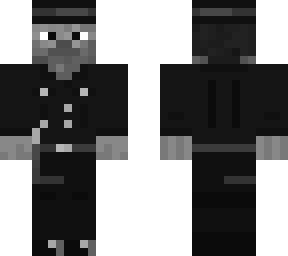 Black White Steve | Minecraft Skins