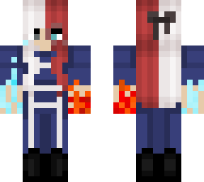 todoroki skin | Minecraft Skins