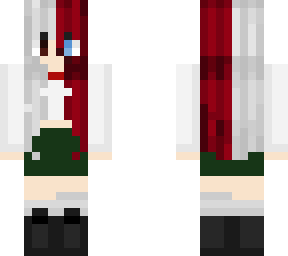 todoroki female version | Minecraft Skins