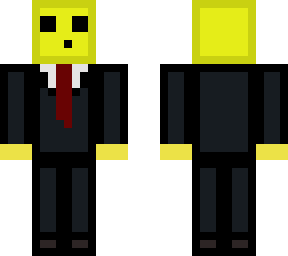 Yellow slime formal | Minecraft Skin