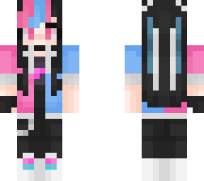 Casual Ibuki Mioda | Minecraft Skin
