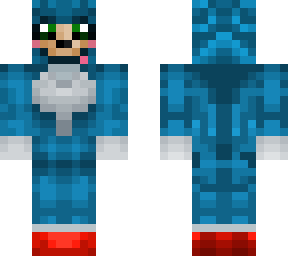 Woman Sonic | Minecraft Skins