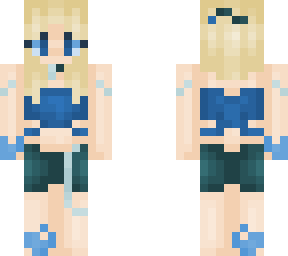 water theme | Minecraft Skins