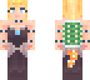 bowsette | Minecraft Skins