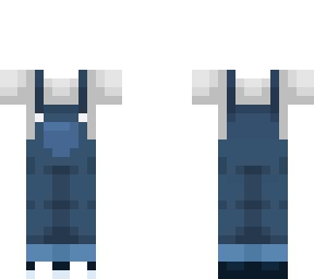 Overalls/Dungarees Outfit Base 1.0 | Minecraft Skin