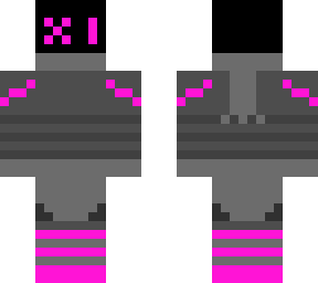 pink pang but its an internet artist's mind | Minecraft Skin