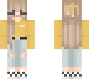 Yellow Girl | Minecraft Skin