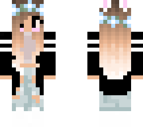 Cute bunny girl :) | Minecraft Skin