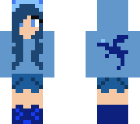 Raindrop Girl | Minecraft Skin