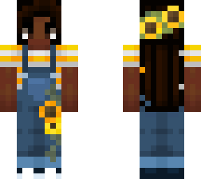 Sunflower Girl | Minecraft Skin