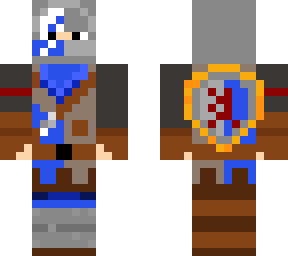 fortnite blue squire | Minecraft Skin