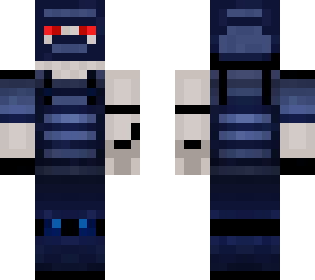 roxmb cyborg | Minecraft Skin