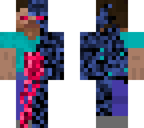 Corrupted Steve | Minecraft Skin