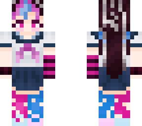 Ibuki Mioda from Danganronpa | Minecraft Skin