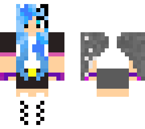 MachiOC gacha character | Minecraft Skin
