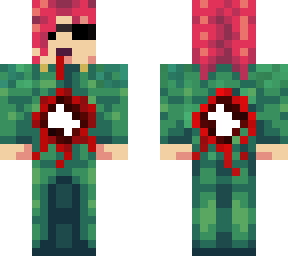 Donut kakyoin (see-through) | Minecraft Skin