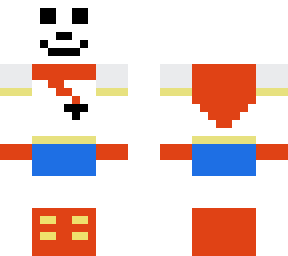Goofy Papyrus (undertale) | Minecraft Skin