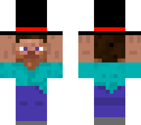 top hat steve | Minecraft Skin