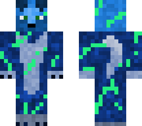 Blue Wolf | Minecraft Skin